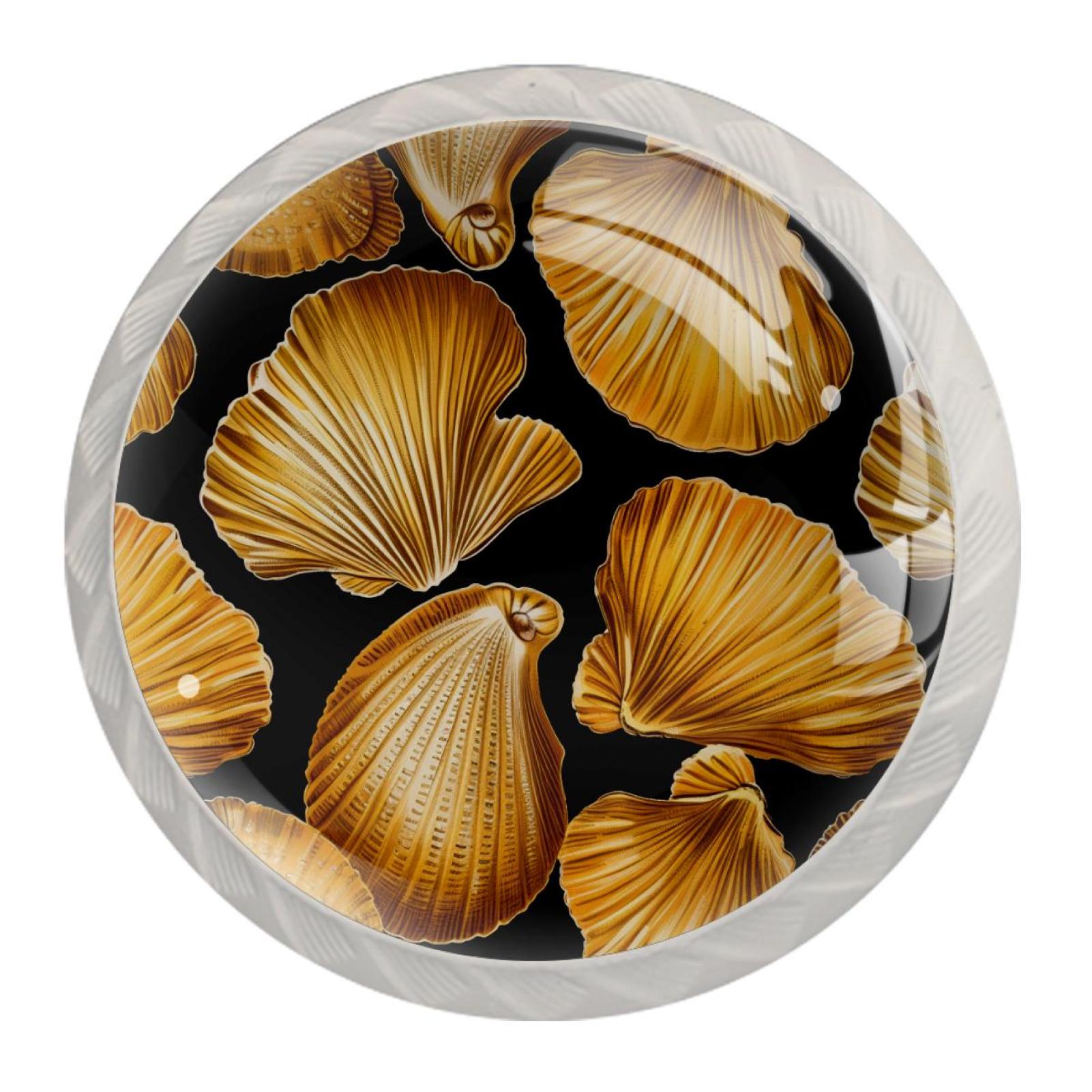 4 Pcs Round White Knobs for Kitchen Cabinet Cupboard Dresser Bookcase ...