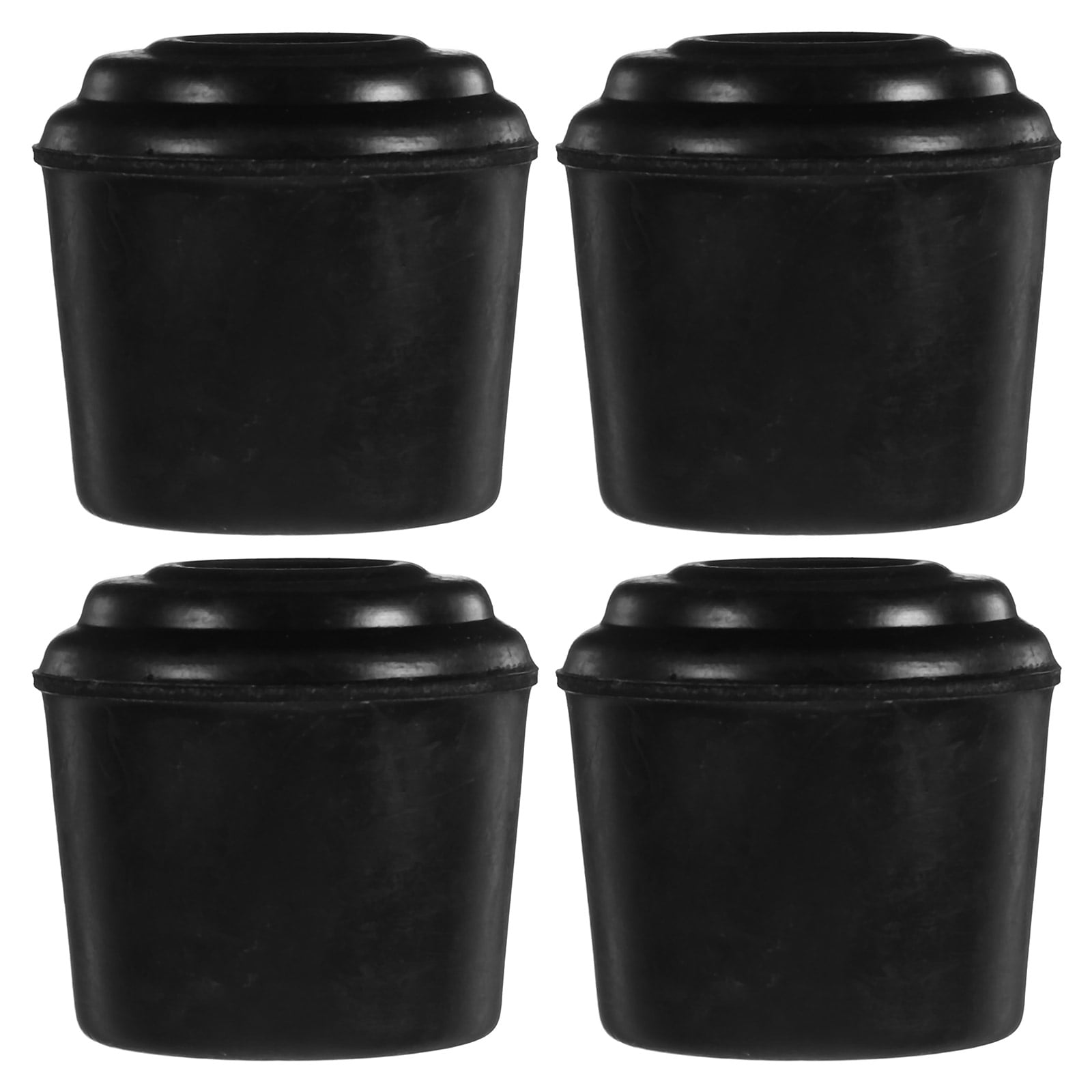 4 Pcs Rubber Caps For Chair Legs Chair Leg Floor Protectors Furniture ...