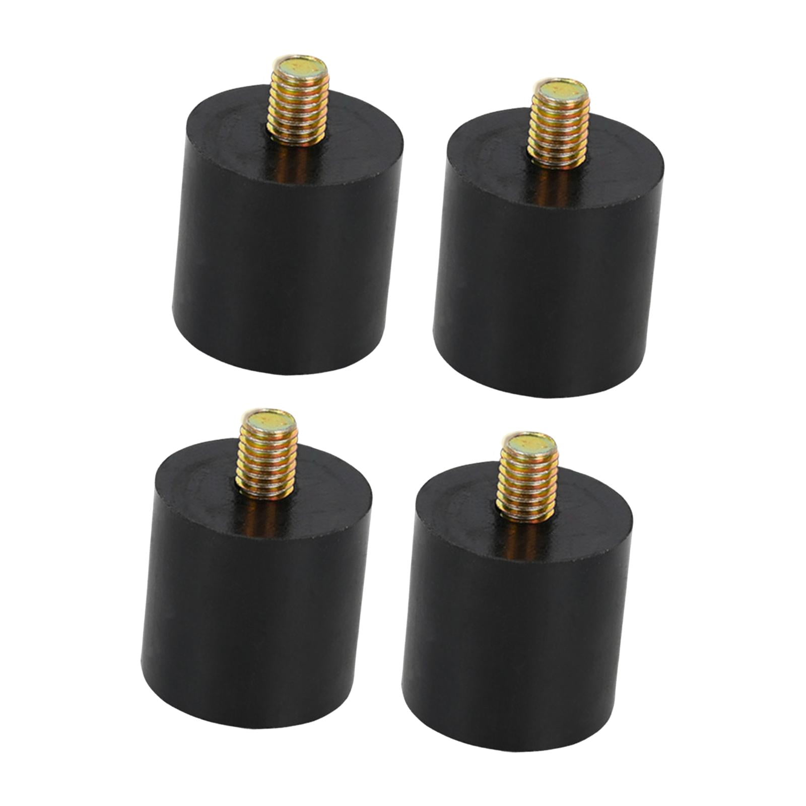4 Pcs Rubber Shock Absorber Mounts Studs Vibration Dampening Rubber ...