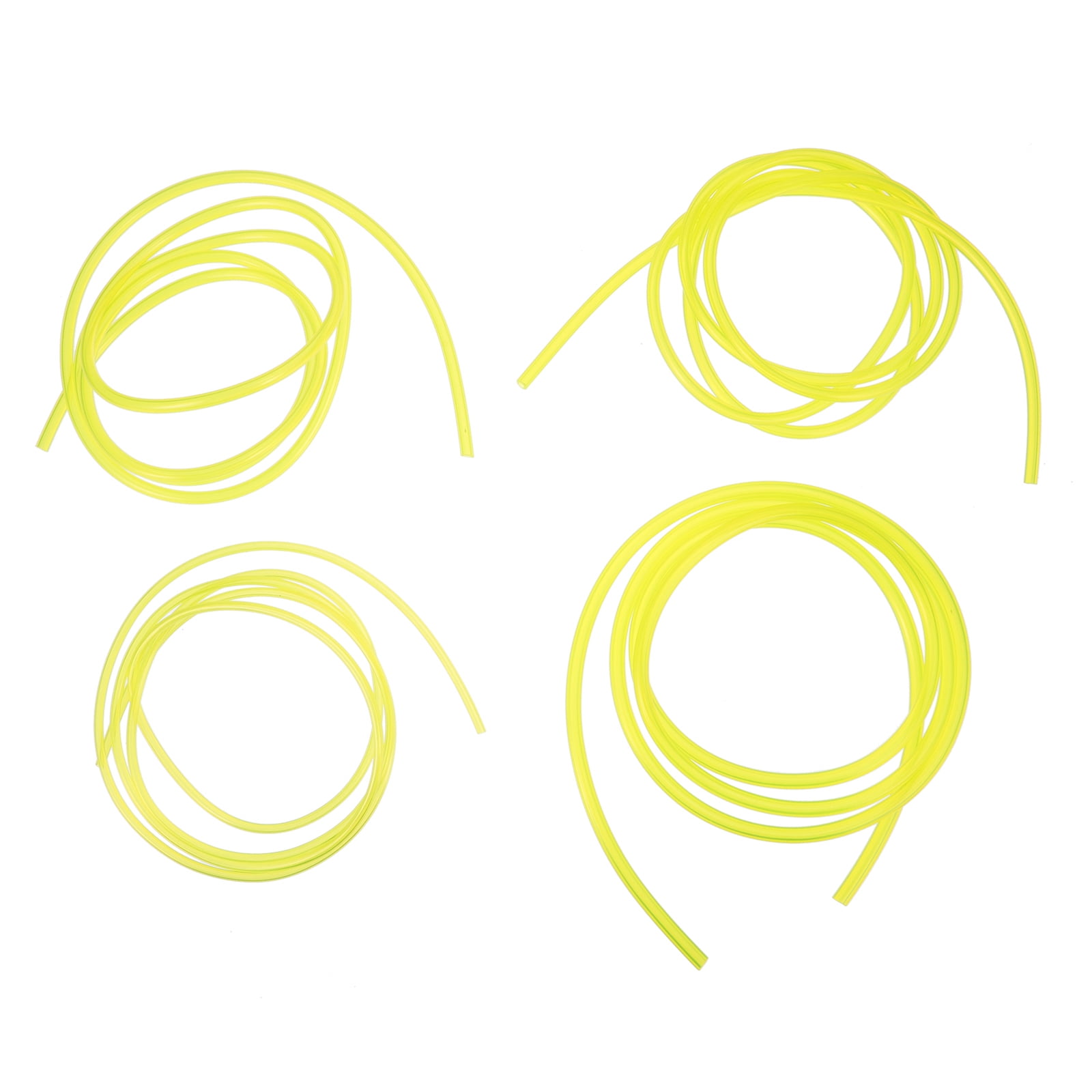 4 Pcs Rubber Small Engine Fuel Line Hose Chainsaw Petrol Tubes Lawn ...