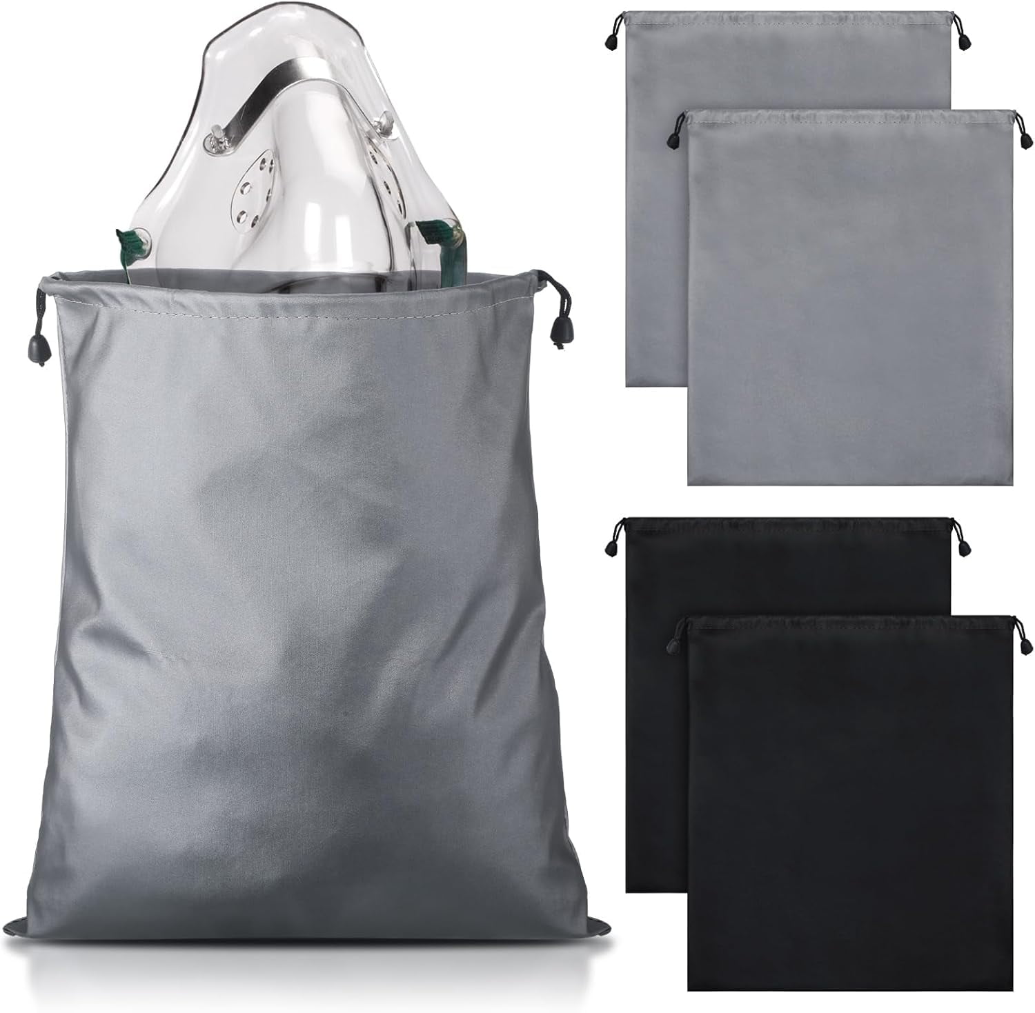 4 Pcs SCBA Respirator Mask Drawstring Bag High Density Waterproof ...