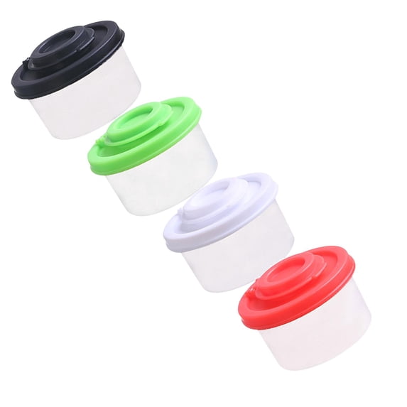4 Pcs Salt and Pepper Shakers, Mini Salt Shaker to go Moisture Proof ...