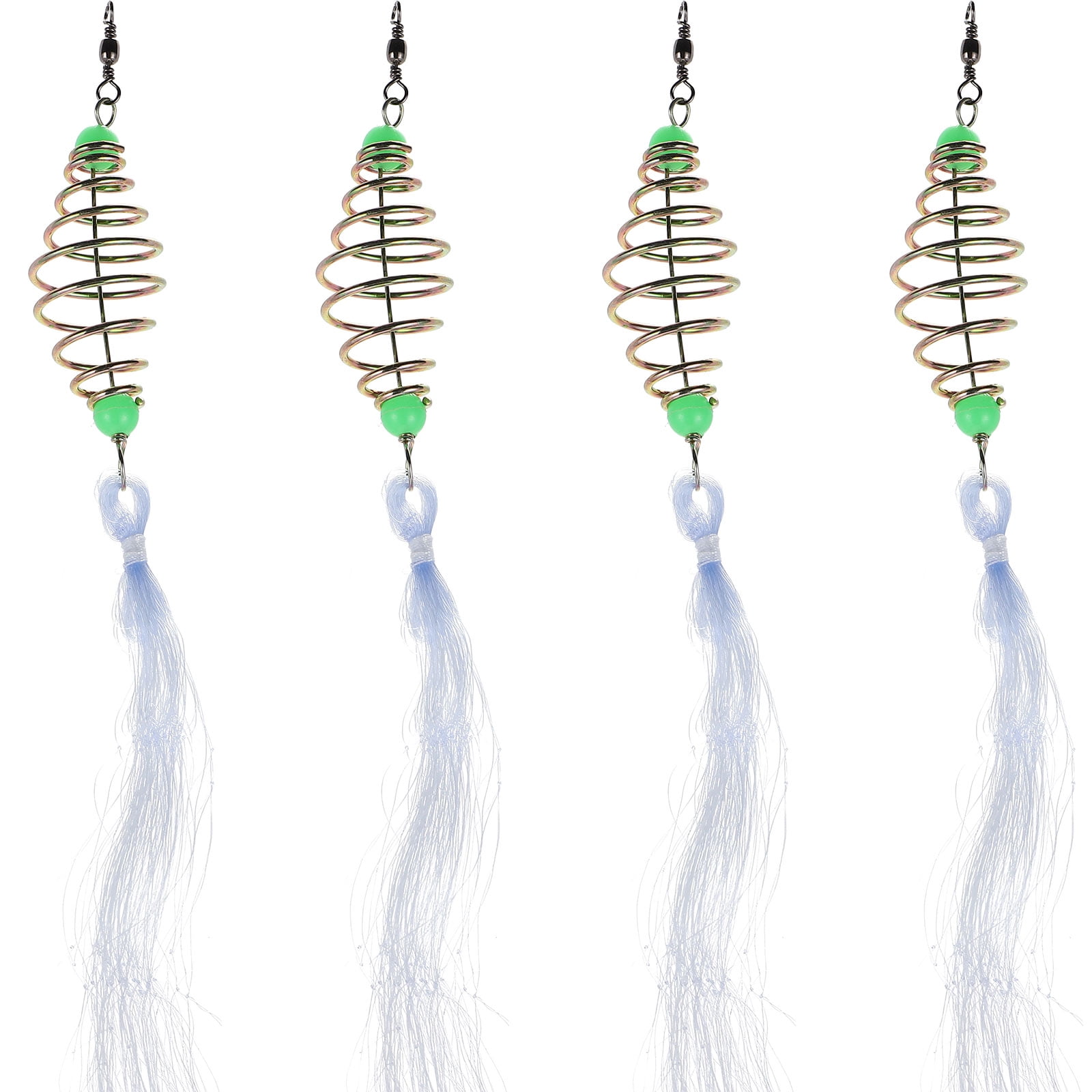 4 Pcs Saltwater Fishing Cast Net Bait Trap Fish Throw Net Freshwater ...