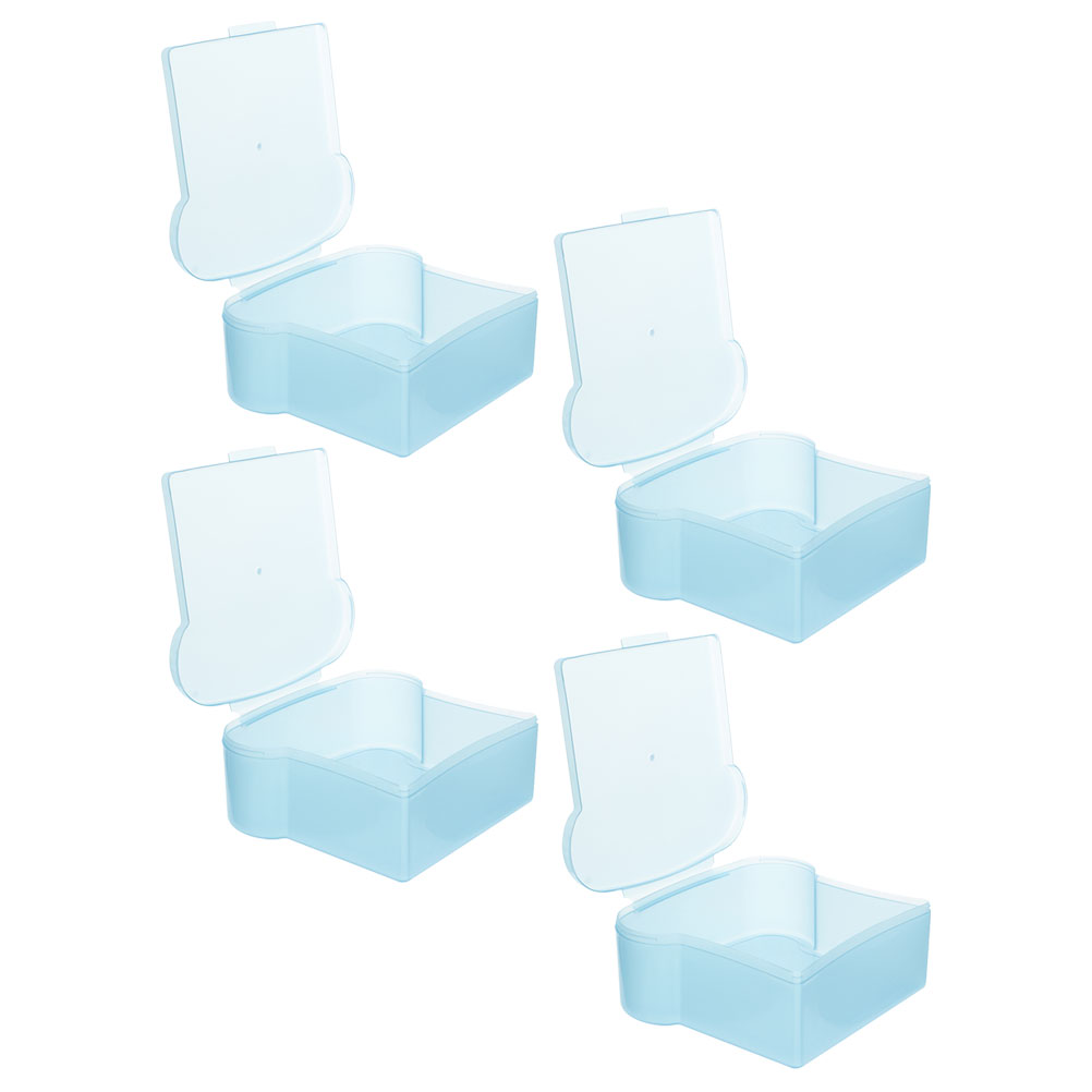 4 Pcs Sandwich Box Sandwich Holder Lunchboxs Lunchboz Small Container ...