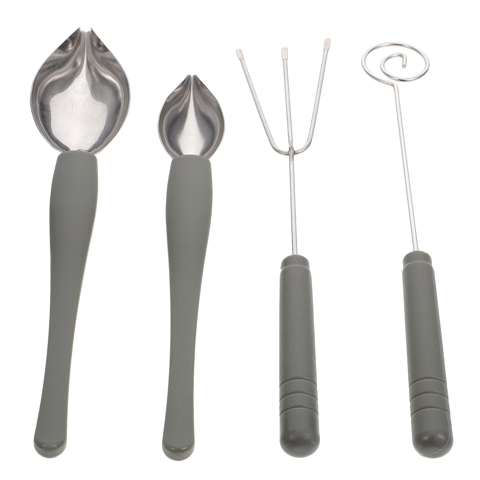 4 Pcs Sauce Spoon DIY Kits Food Decor Painting Pencil for Chef Plating ...
