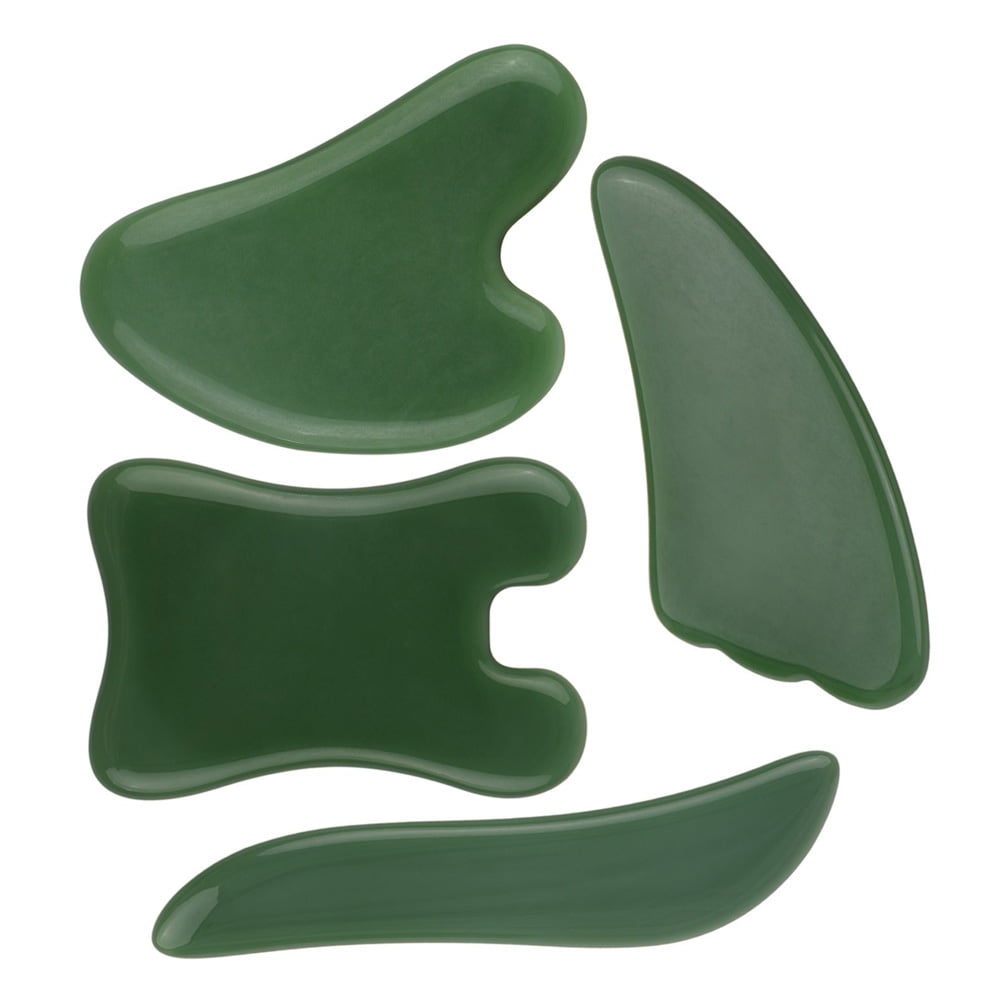 4 Pcs Scraping Board Body Muscle Scraper Face Massager Irregular SPA ...