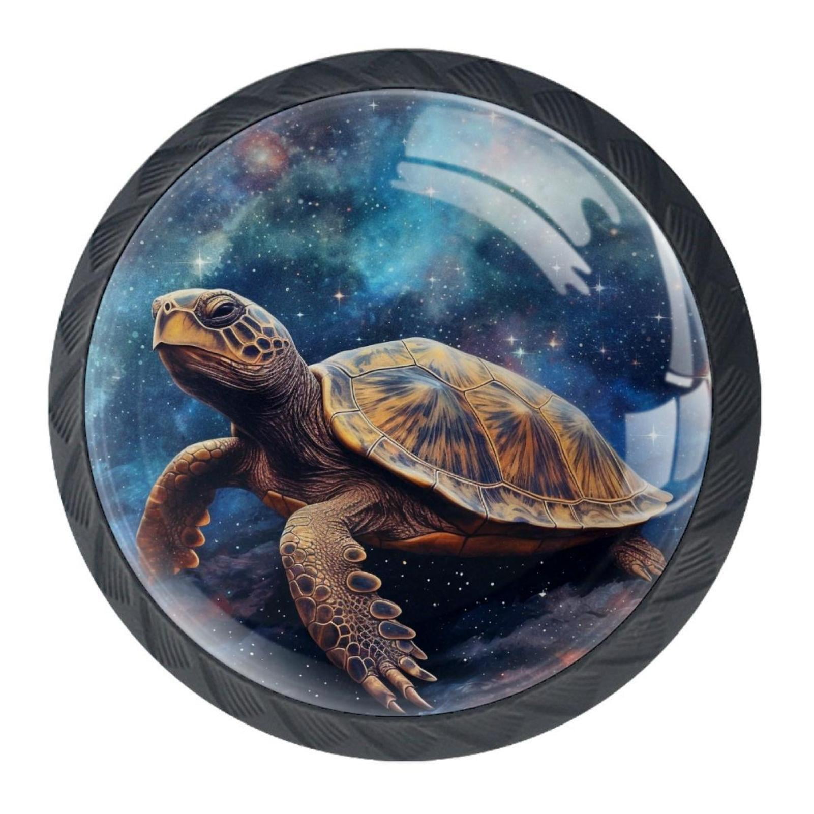 4 Pcs Sea Turtle Knobs for Kitchen Cabinet Cupboard Dresser Bookcase ...