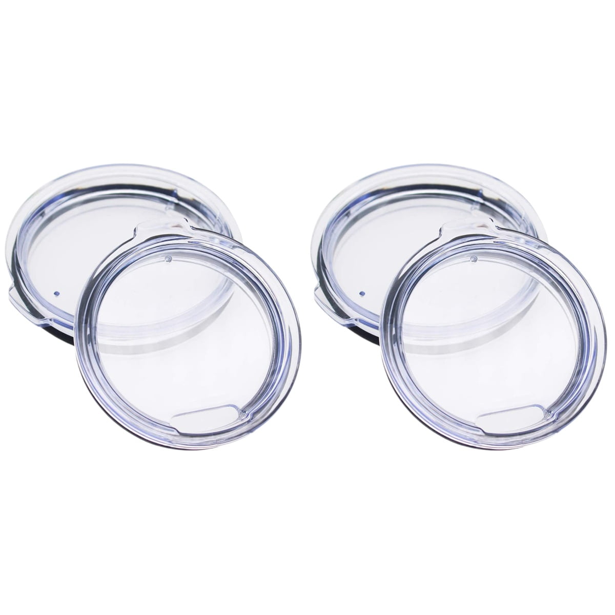 FENGGUIQU 4Pcs Leakproof Tumbler Lid Mug Cover Airtightness for Cups ...