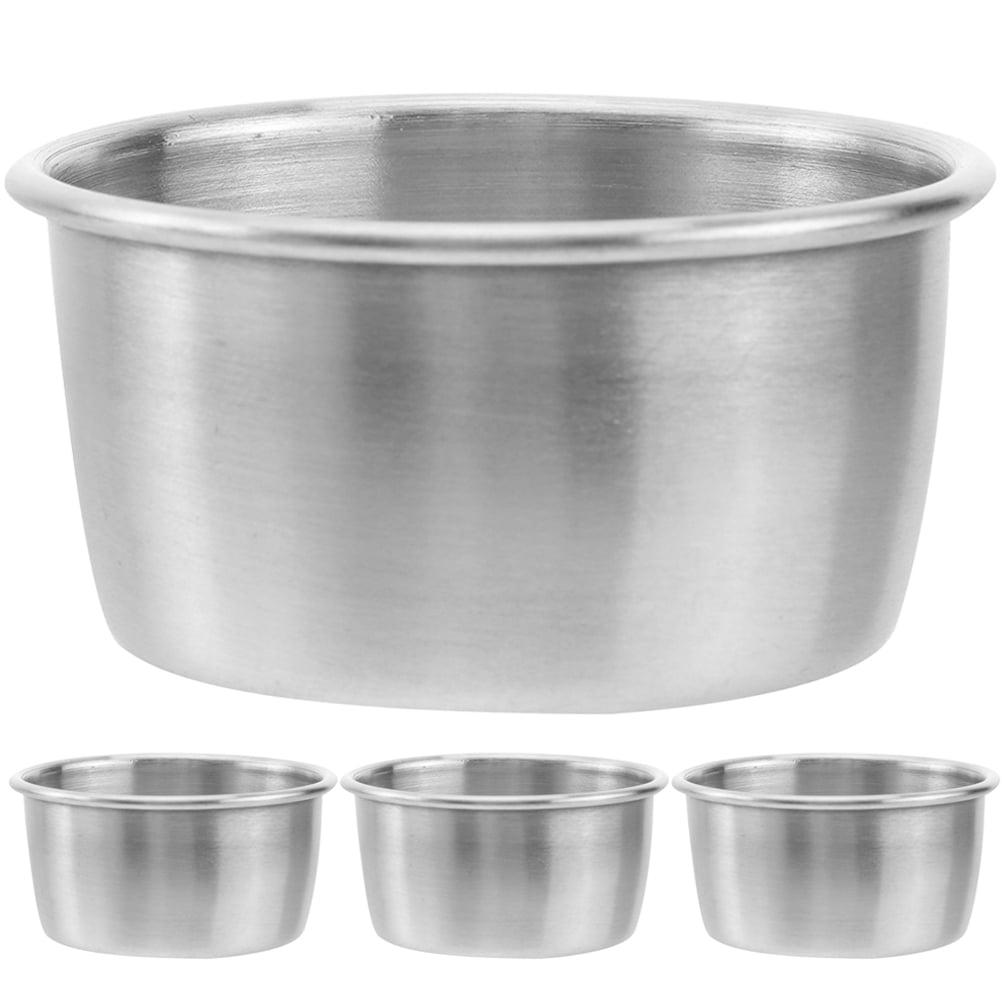 4 Pcs Seasoning Sauce Cups Container Salsa Bowls Dessert Kitchen ...