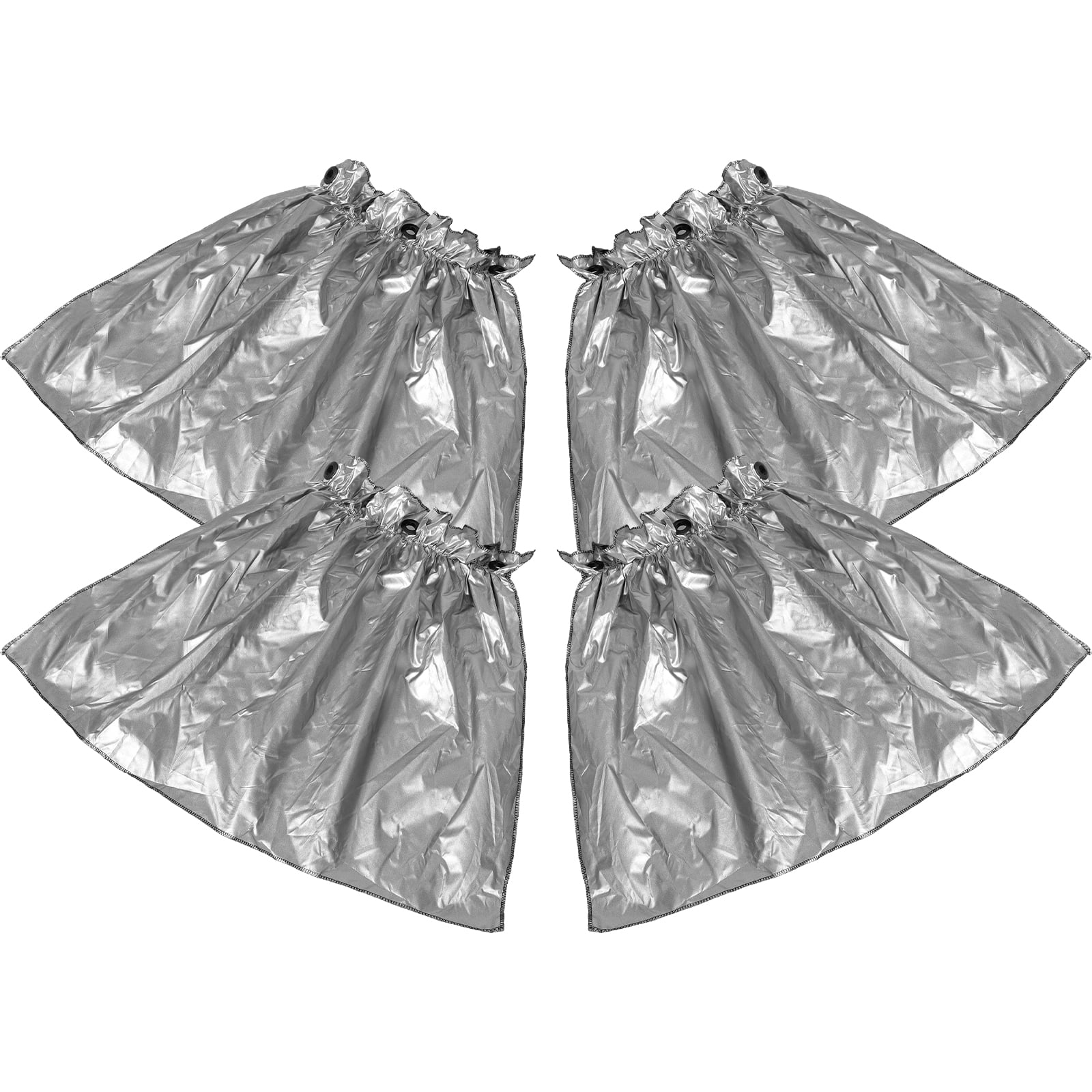 4 Pcs Self Adhesive Blinds for Car Shade Sun Heat Insulation Curtains ...