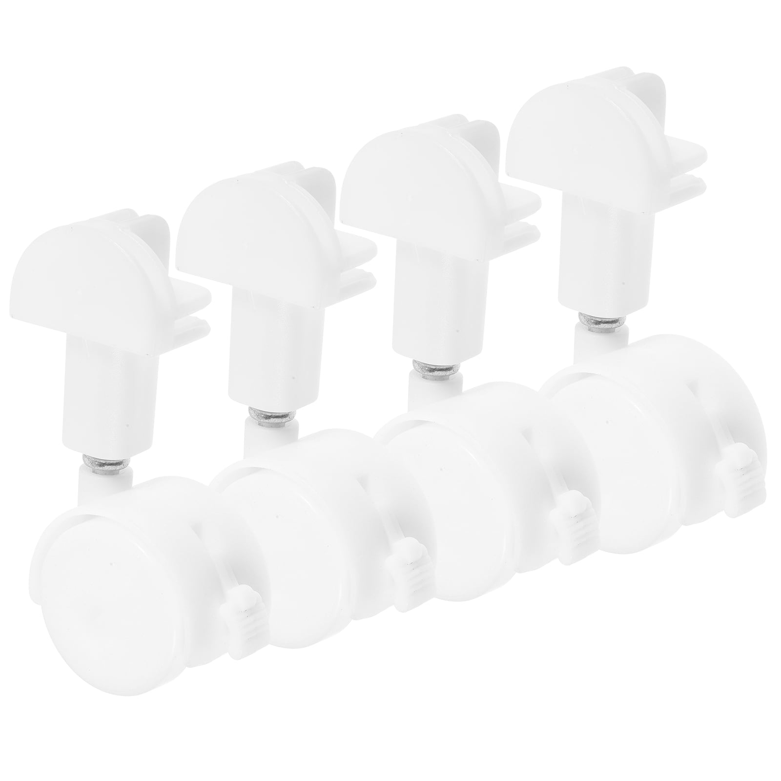 4 Pcs Self Adhesive Castor Wheels Pet Cage Casters 10.50X6.00X3.30CM ...