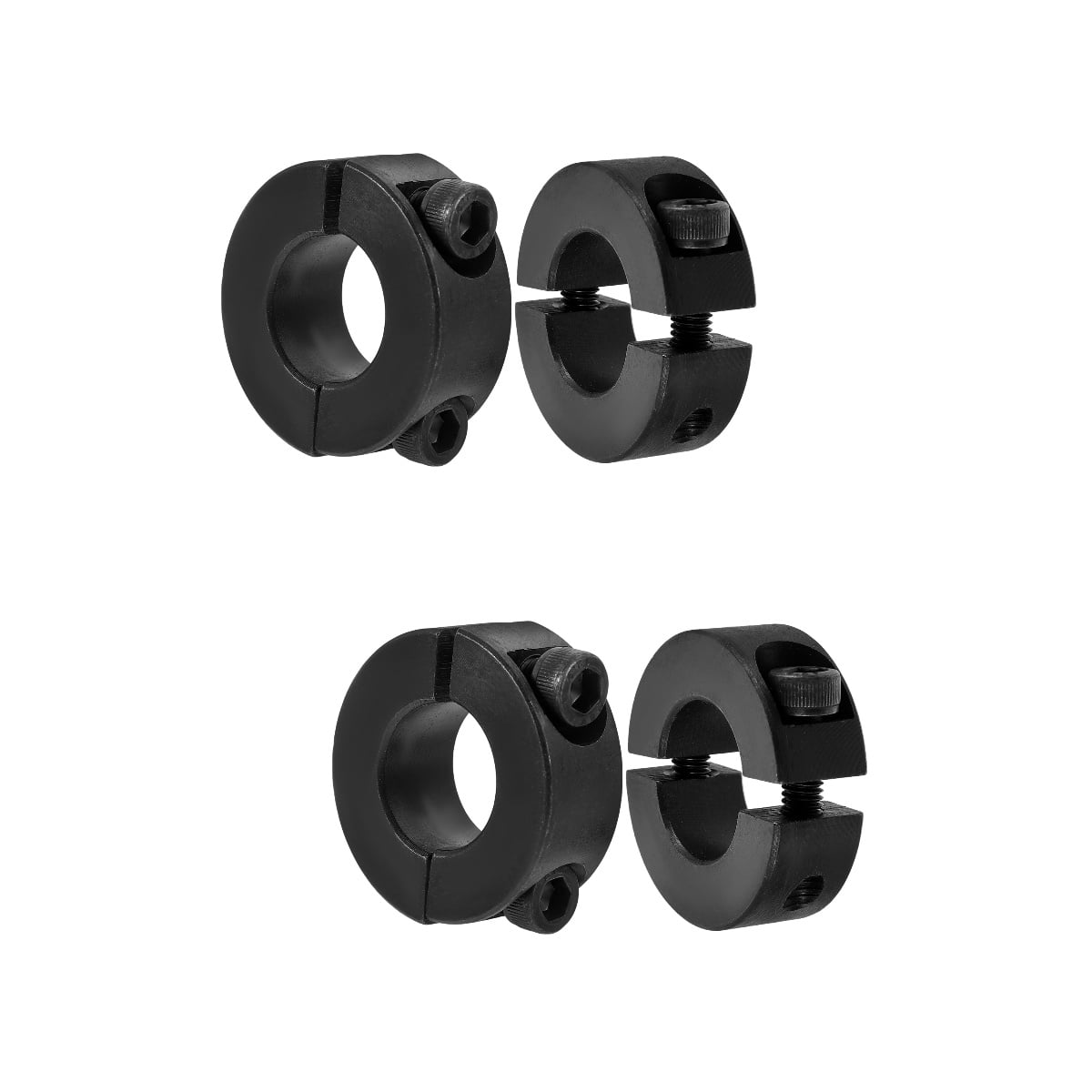 4 Pcs Separate Retaining Ring Steel Clamping Collar Remote Control ...