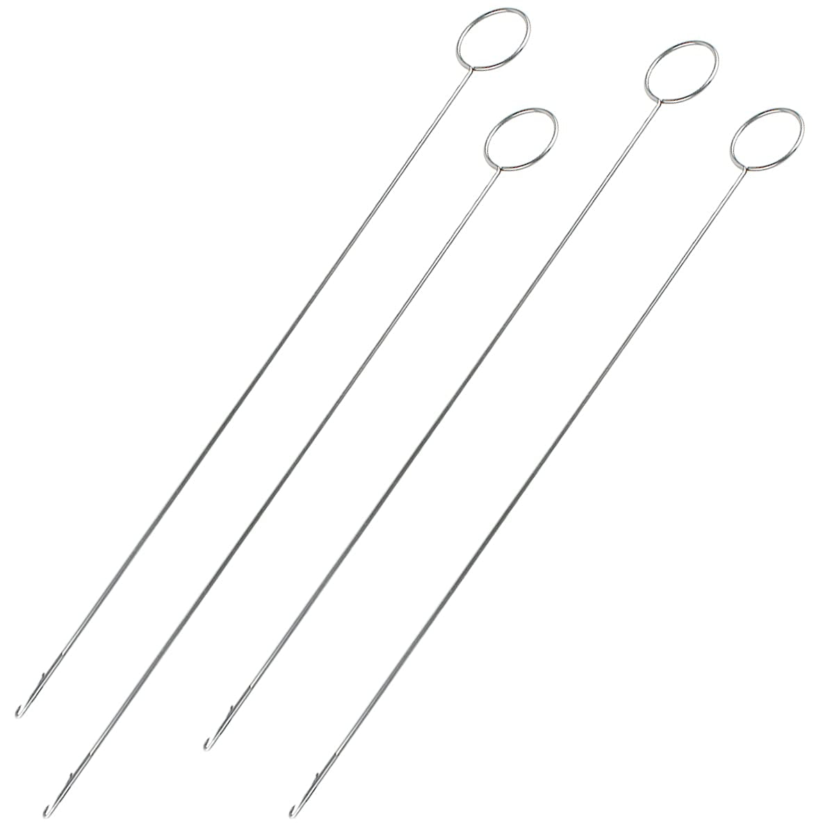 4 Pcs Sewing Loop Turner Hook, Needle Hook with Latch, Tongue Crochet ...