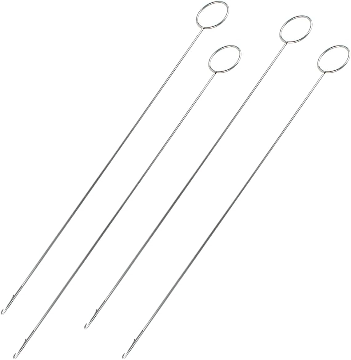 4 Pcs Sewing Loop Turner Hook, Needle Hook with Latch, Tongue Crochet ...