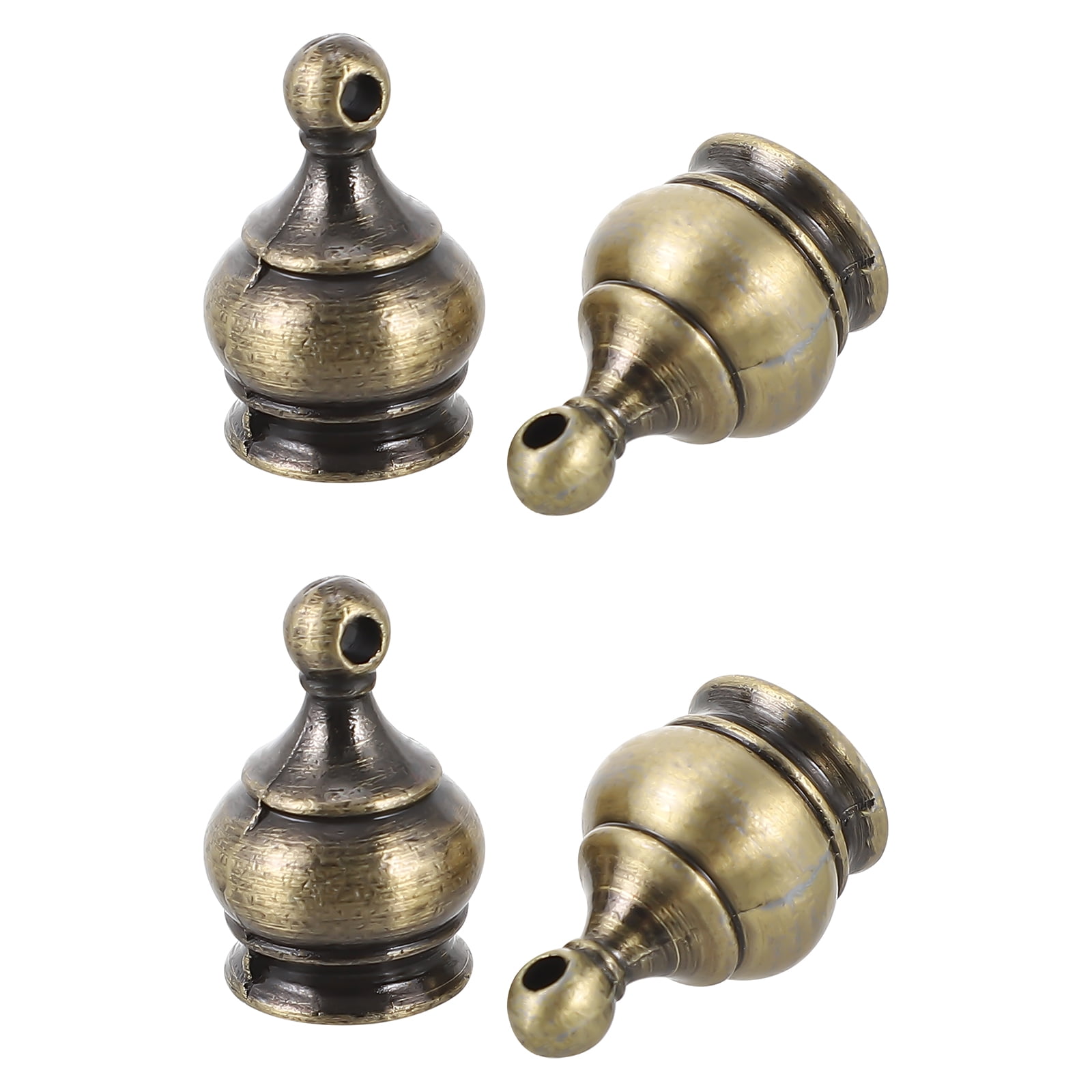 4pcs Decorative Lamp Finial Nut Knob Light Screw Caps for Floor and ...