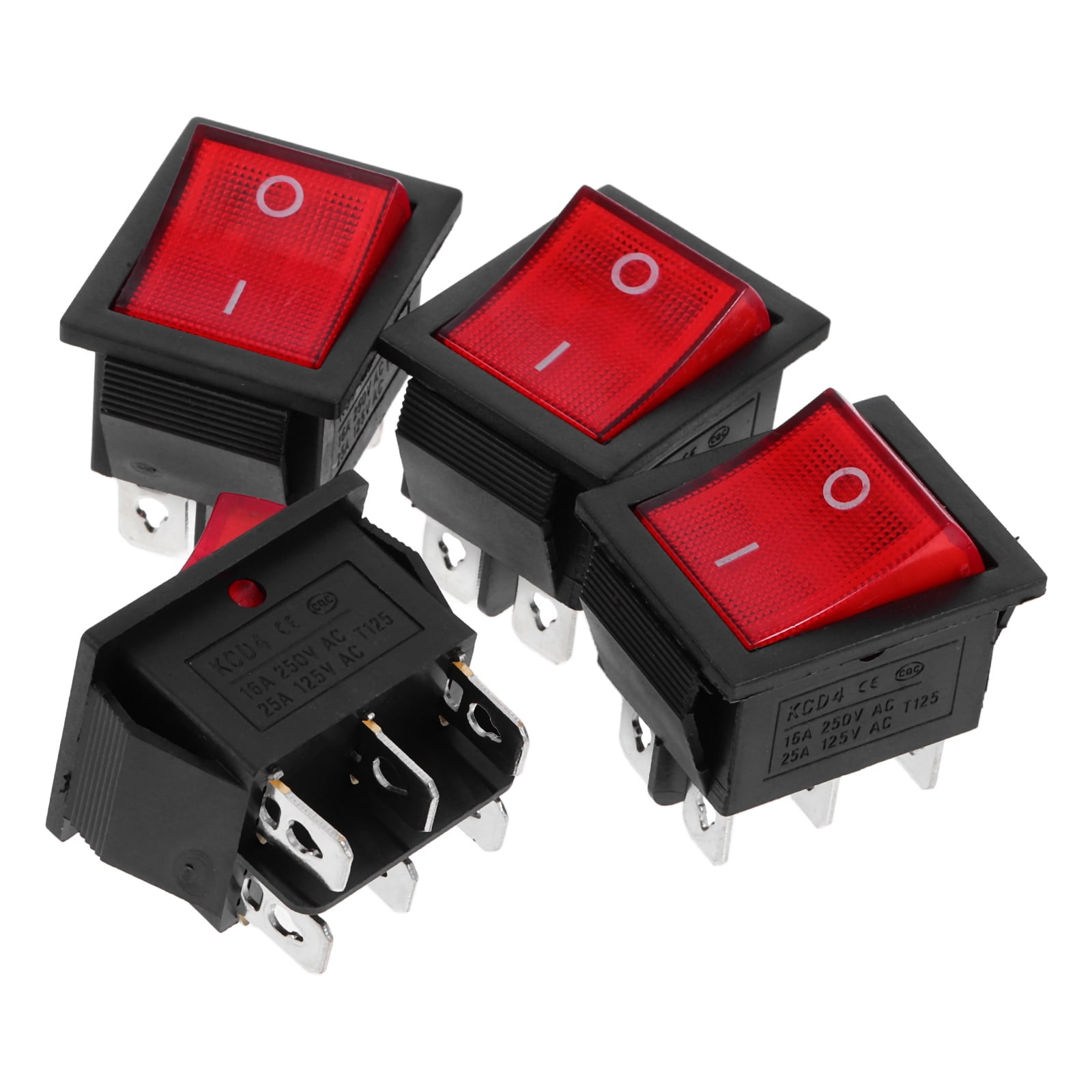 4 Pcs Ship Type Switch Extruded Board Model Hand Switch 2.55X2.10X1 ...