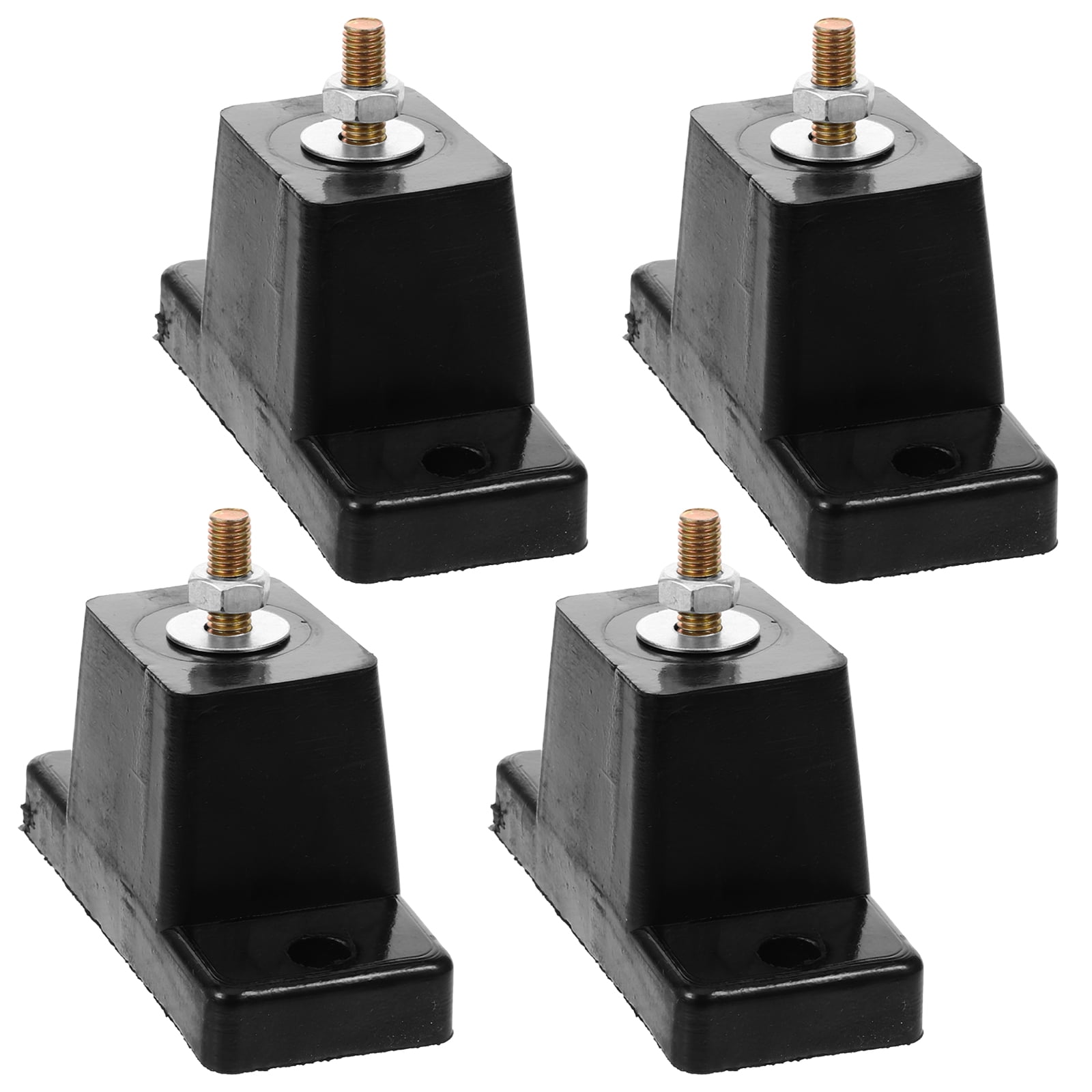 4 Pcs Shock Absorbing Rubber Pad Air Conditioner Pads Floor Mounting ...