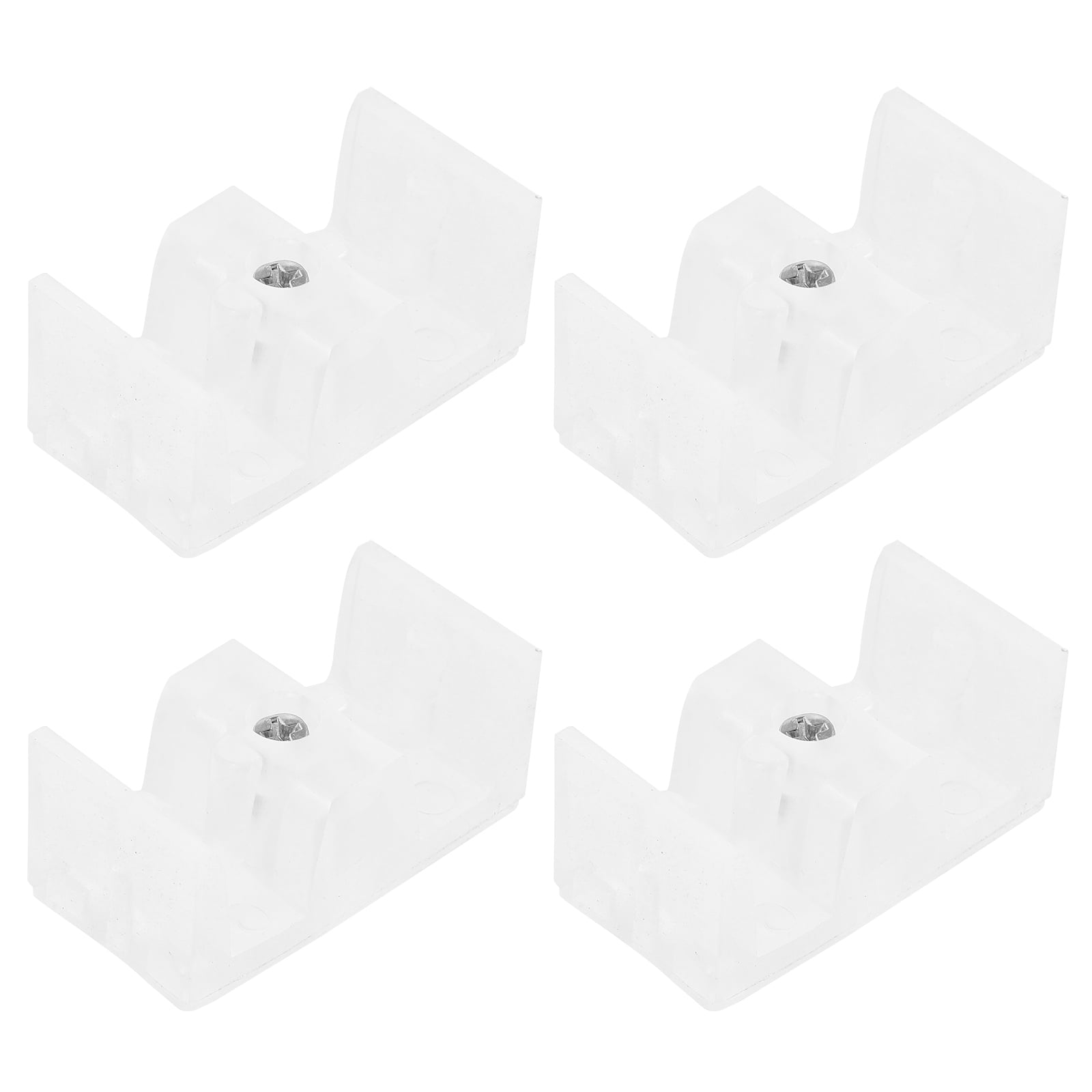 RENACLIPY White Silicone Shower Door Bumpers Easy Install Anti ...