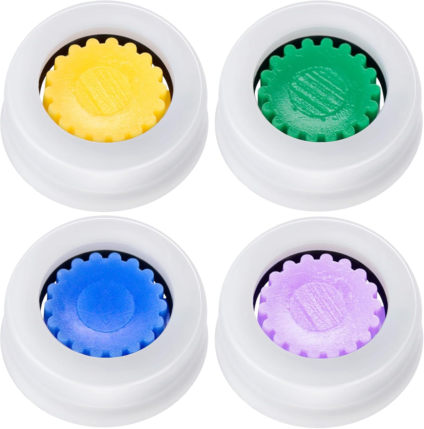 4 Pcs Shower Flow Restrictor, gpm 1.2/1.5/1.8/2.0 Shower Flow Reducer ...