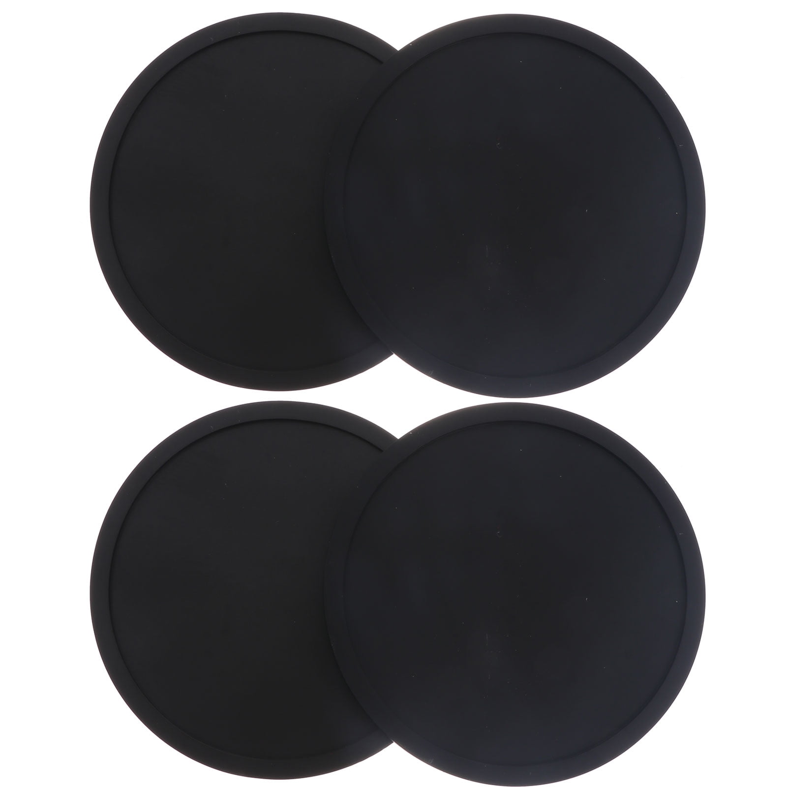 4 Pcs Silicone Coaster Dining Room Decor Table Nativity Rustic Coasters ...