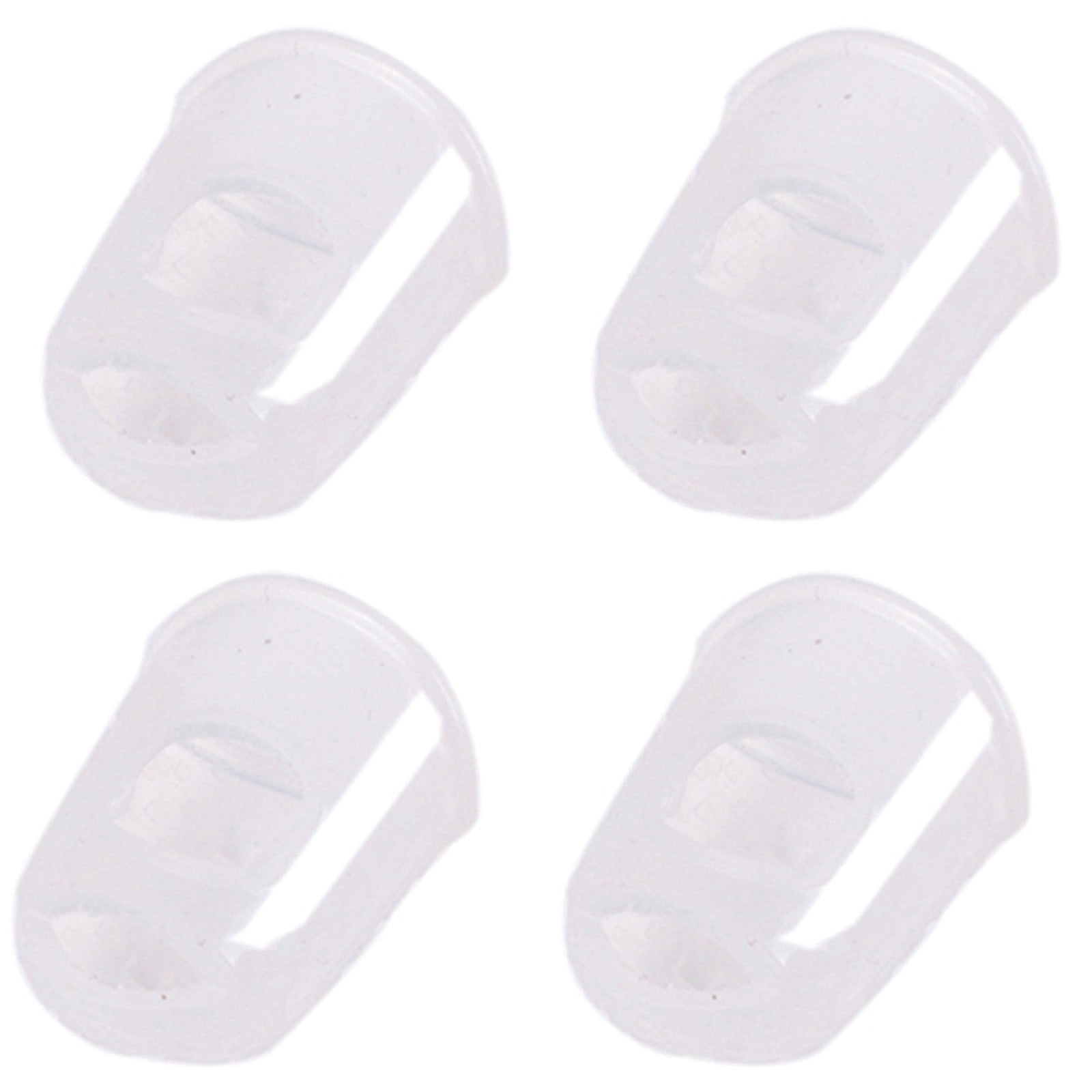 4 Pcs Silicone Finger Guards, Rubber Thimble - Thimbles for Hand Sewing ...