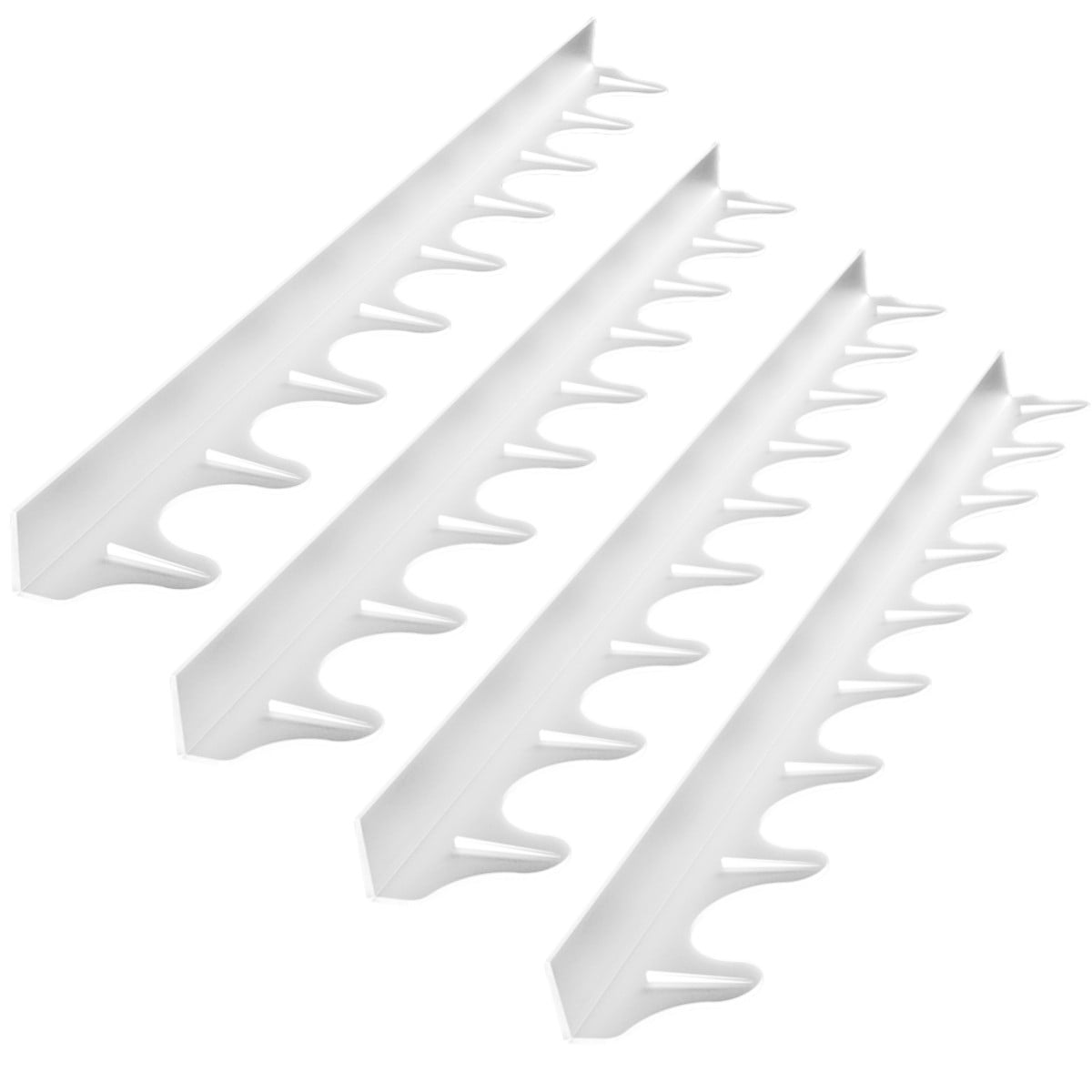 4 Pcs Silicone Stove Gap Covers Counter Seal Protector for Kitchen ...