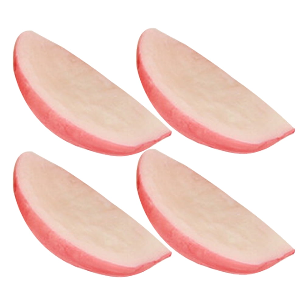 Simulated Radish Cubes Radish Slices Decorations Decorate Pvc Pink 6 ...