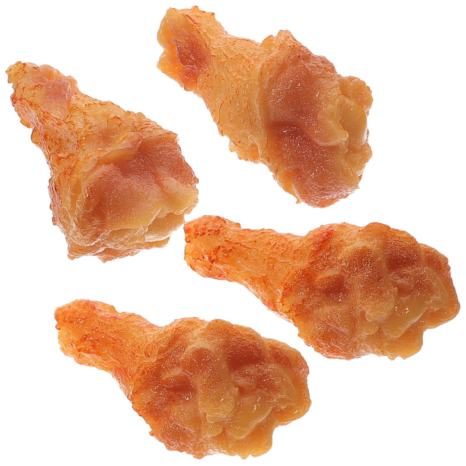 4 Pcs Simulation Chicken Legs Models Display Accessory Food Fake ...