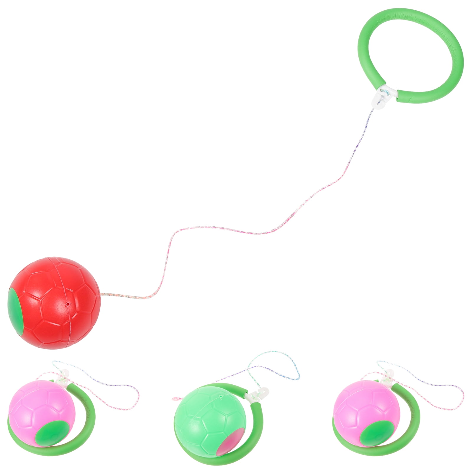 4 Pcs Single Foot Ball Kids Fitness Equipment Balls Child Girl ...