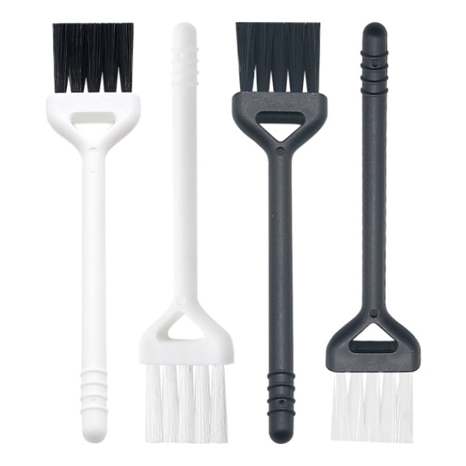 4 Pcs Small Portable Plastic Handle Nylon Anti Static Brushes Brush Kit ...