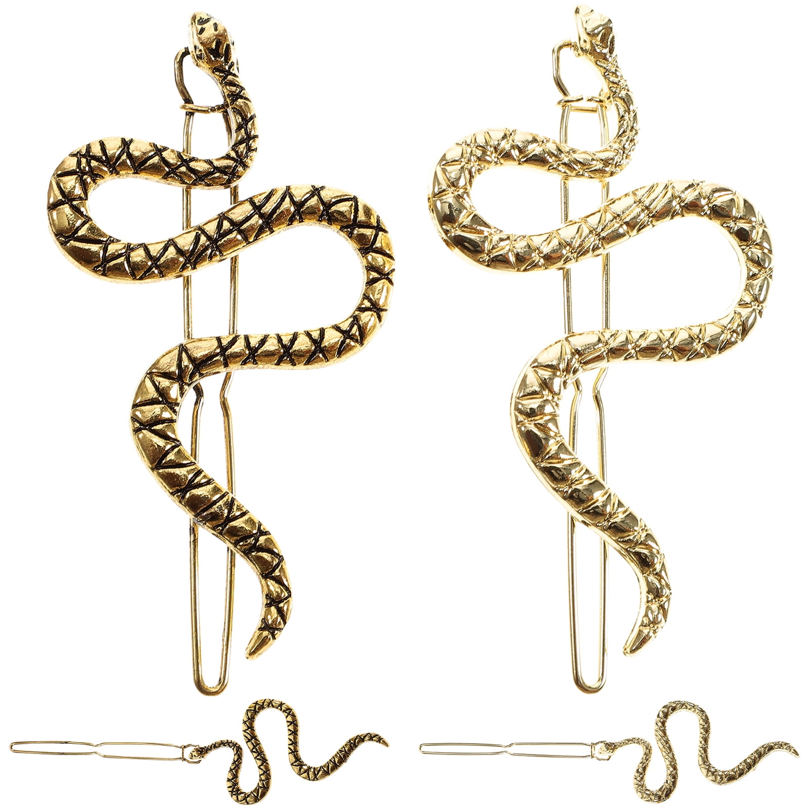 4 Pcs Snake Hair Clip Meeting Decoration Woman Women's - Walmart.com