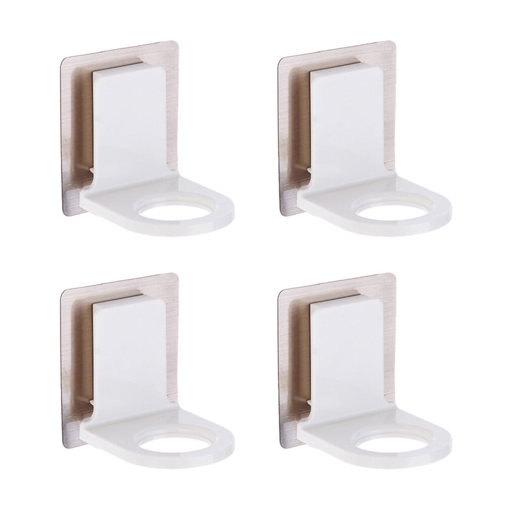 4 Pcs Soap Wall Mounted Bottle Clamp Wall Shampoo Holder Shower Gel ...