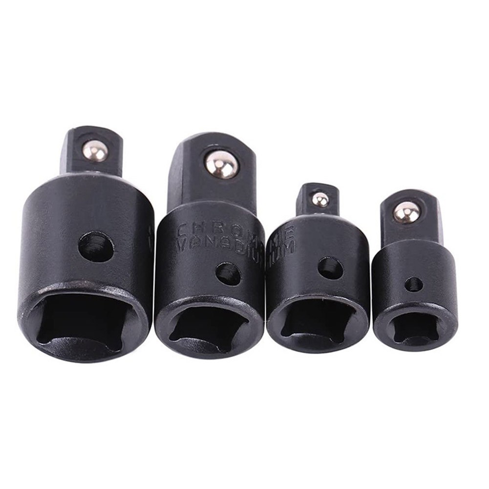 4 Pcs Socket Converter Set Tool Quality Ratchet Reducer Electric Wrench ...