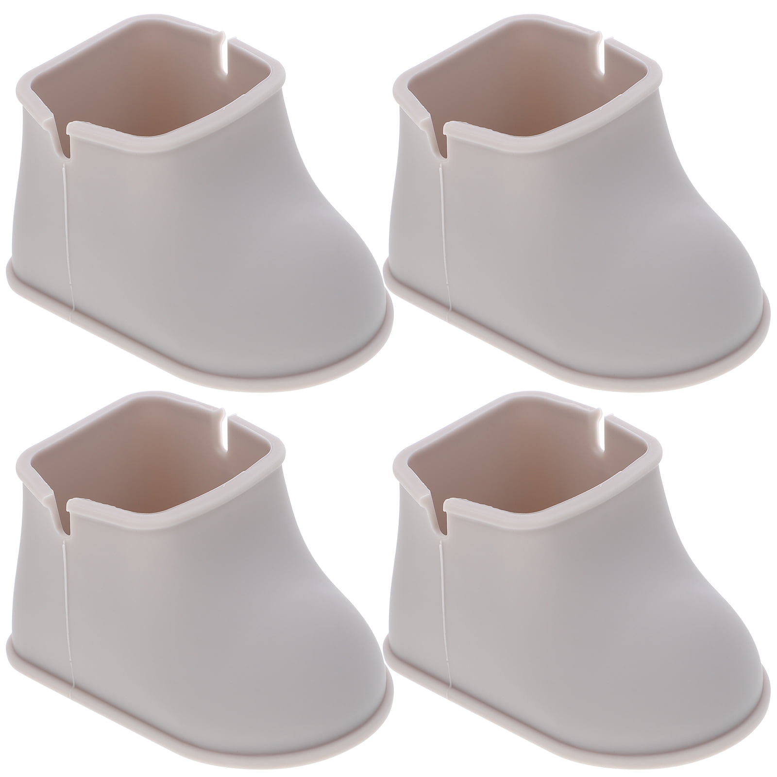4 Pcs Furniture Leg Caps Silicone Cover for Table and Chair Legs Pads ...