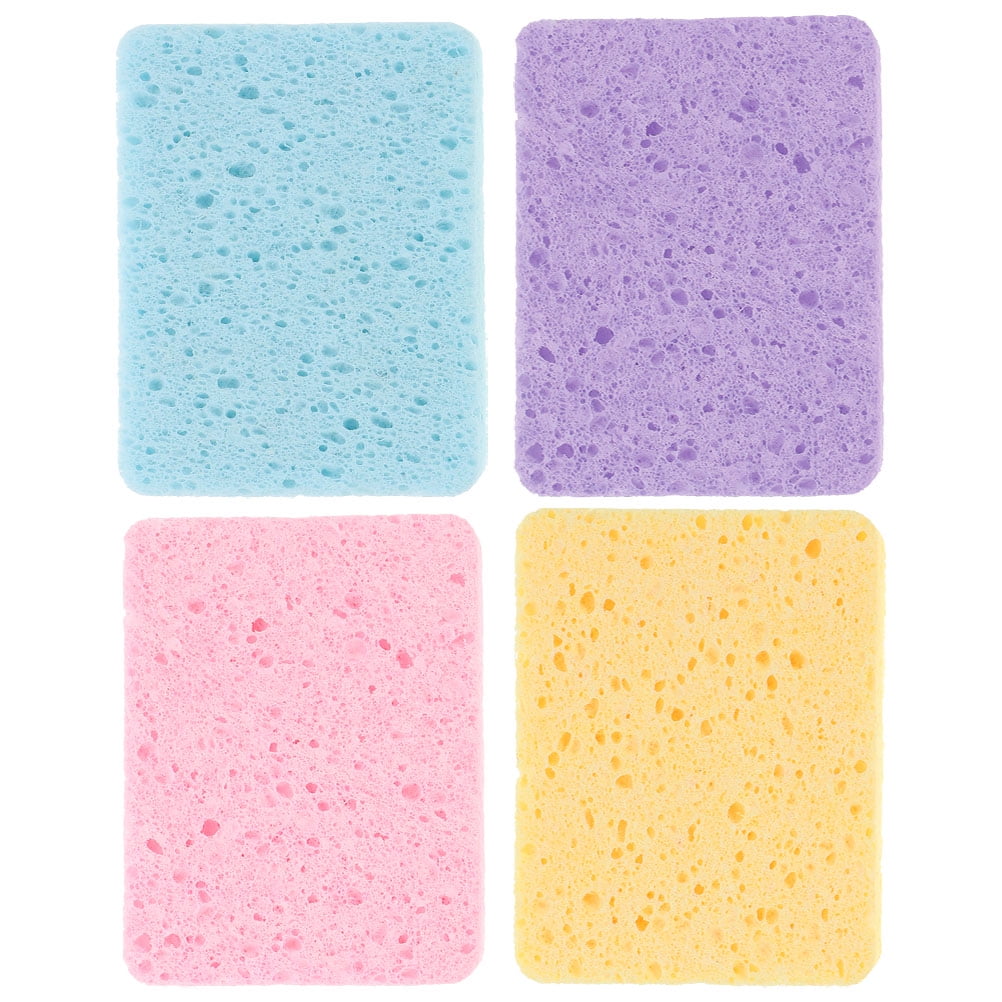4 Pcs Soft Sponges Sea Sponge Fine Art Watercolor Painting 10.50X8.00X2 ...