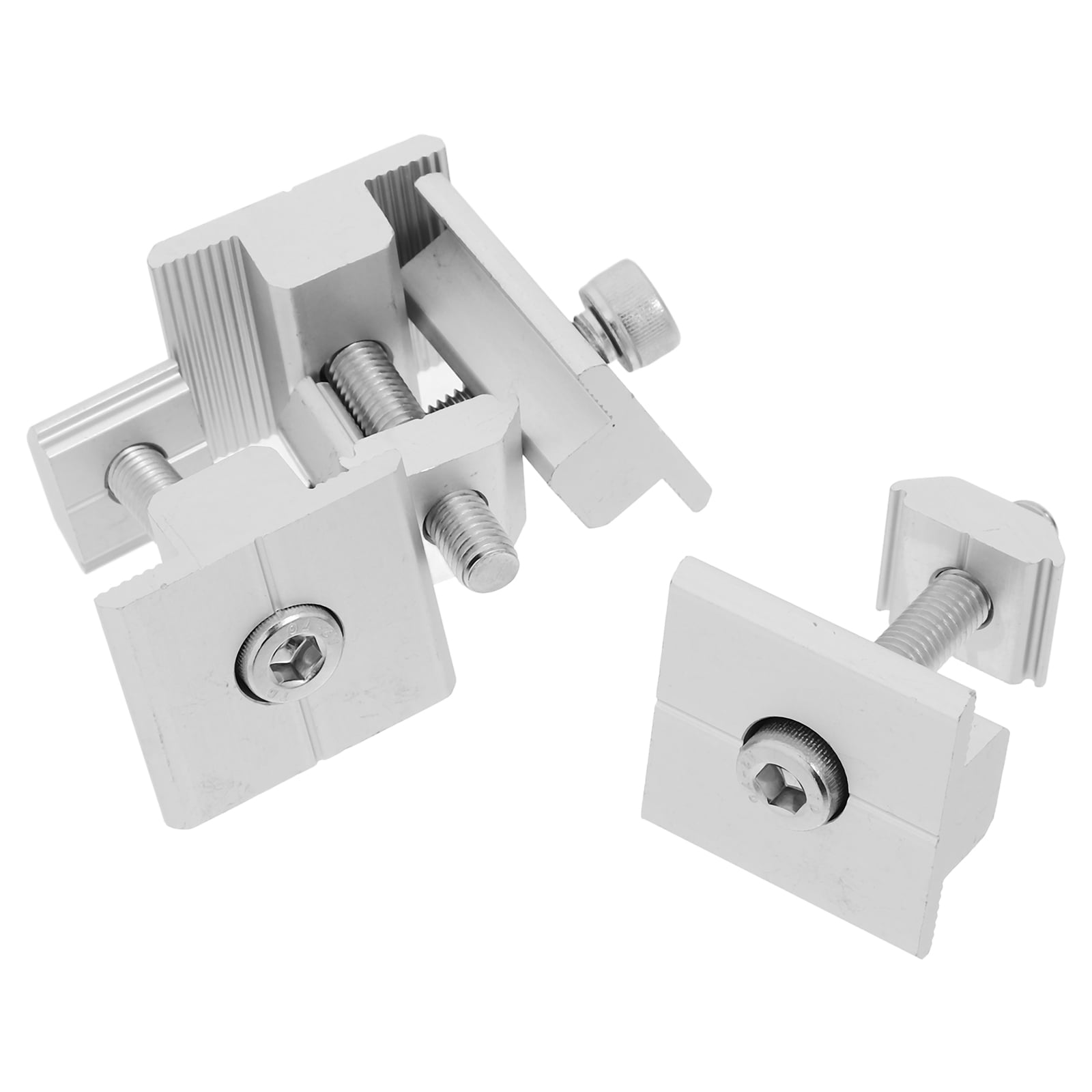 4 Pcs Solar Panel Clips Medium Voltage Battery - Walmart.com