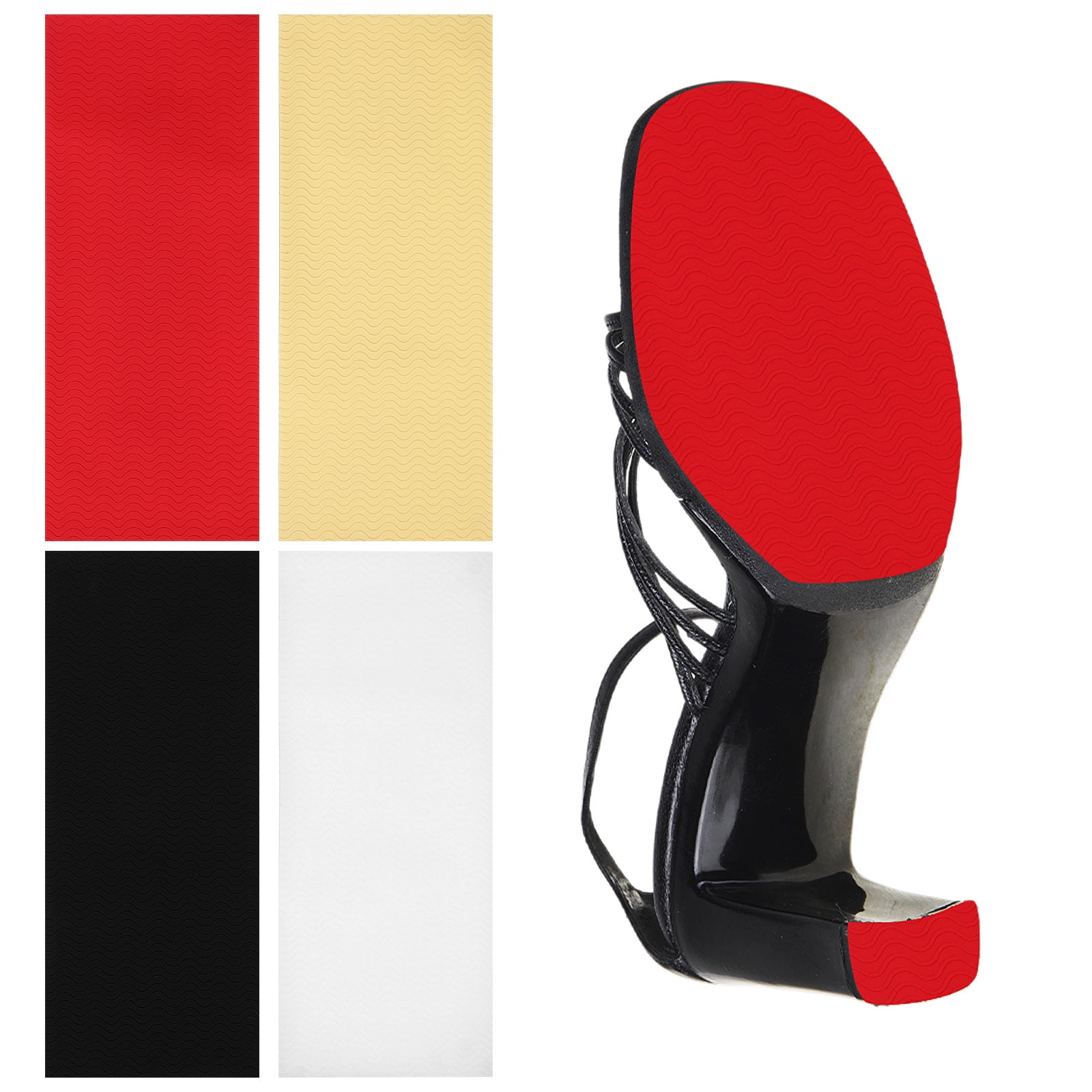 4 Pcs Sole Protectors for Shoes Self-Adhesive Shoe Grips Films Pads ...