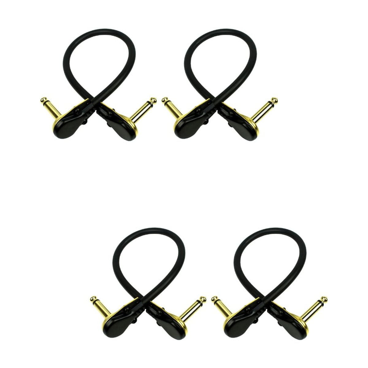 4 Pcs Speaker Cable Amplifiers Instrument Cord for Bass Bass Cable ...