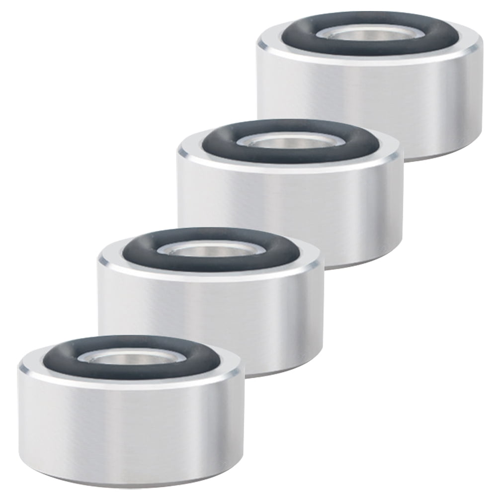 4 Pcs Speaker Shock Absorber Feet Platform Isolators Outdoor Silver ...