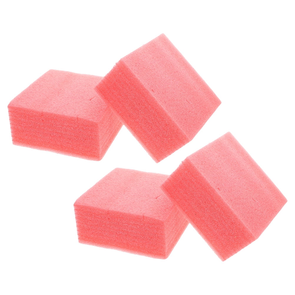 4 Pcs Special Sticky Ball Fan-shaped Wrapping Paper Foam Block Base ...