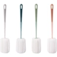 4 Pcs Sponge Cleaning Brush,Bottle Washer Brush Washing up Sponge with ...
