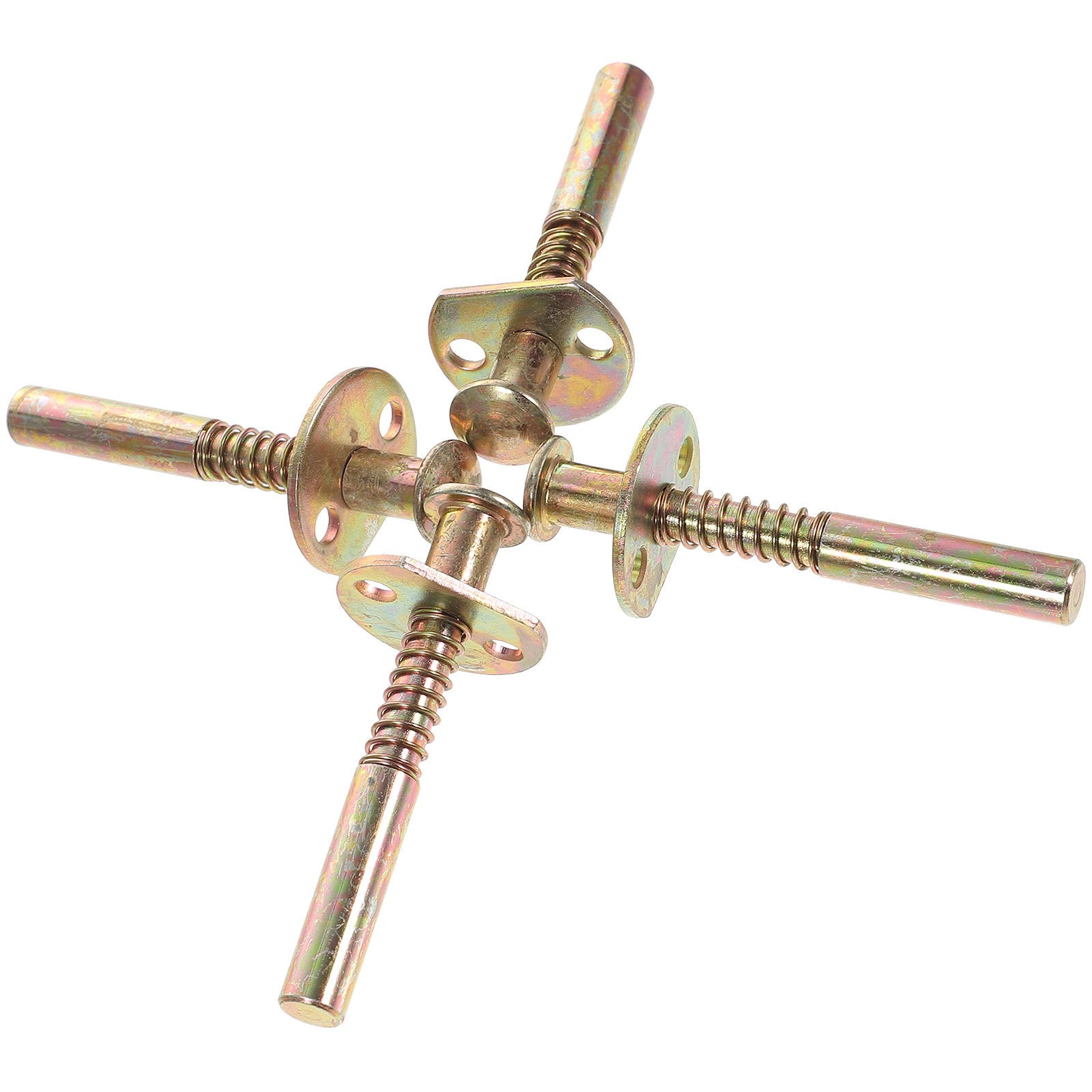 4 Pcs Spring Latch Mini Crib for Baby Plunger Bed Fastening Fittings ...