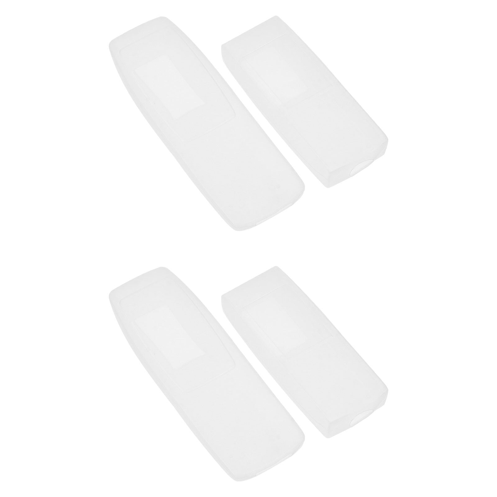 4 Pcs Square Remote Control Cover Controller Case Sofa Dustproof ...