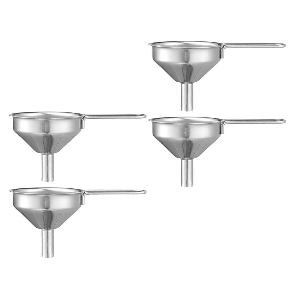 TABLZONE Stainless Steel Funnel, Great for Cooking, Home Use, 4Pcs ...