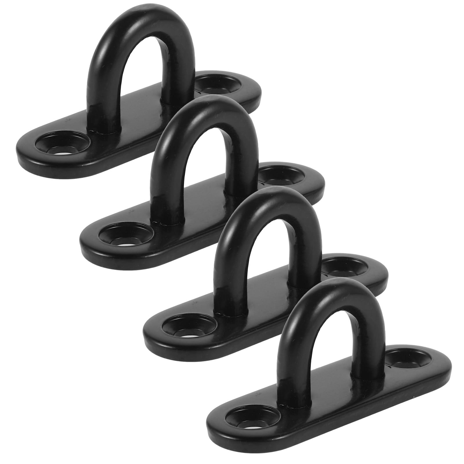 4 Pcs Stainless Steel Hook Stainless Steel Wall Mount Hook Pad Eyes ...