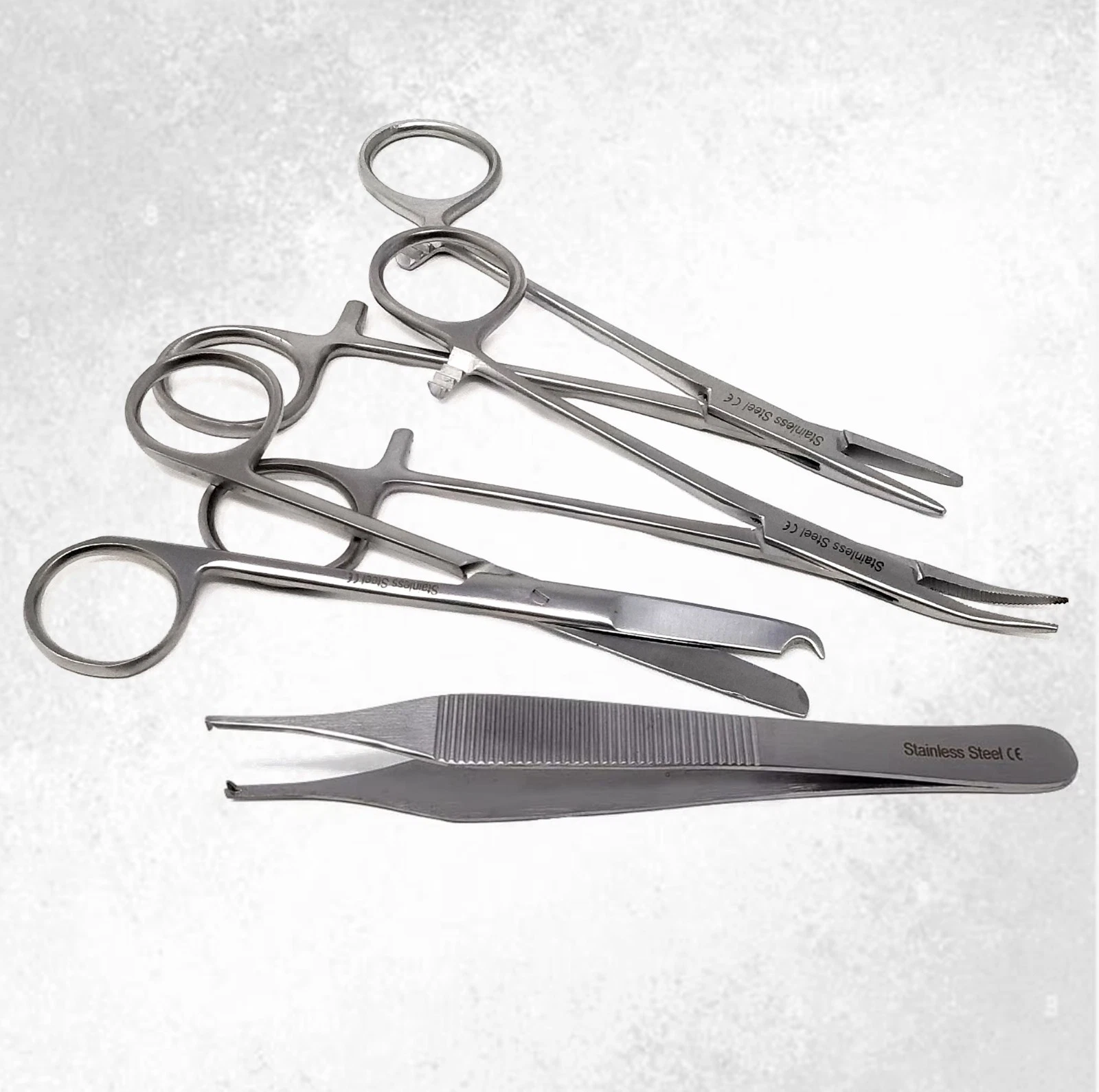 4 Pcs Stainless Steel Instruments Multipurpose Lab Tools - Walmart.com