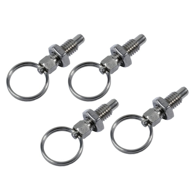 4 Pcs Stainless Steel Pull Indexing Plunger Non Lock-Out Type Knob ...