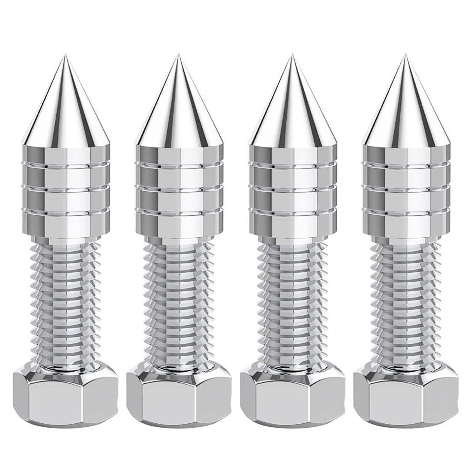 4 Pcs Stainless Steel Speaker Spikes Hifi Audio AMP Subwoofer Isolation ...