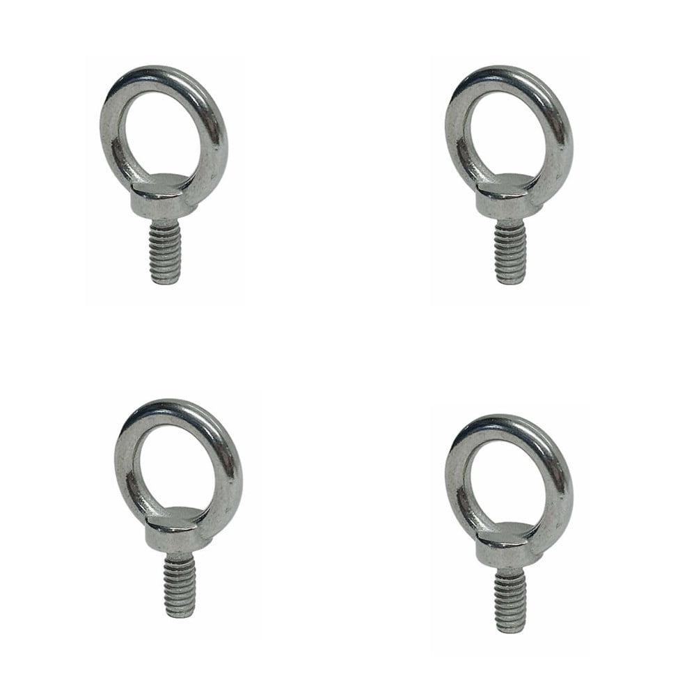 4 Pcs Stainless Steel T316 Machinery Shoulder Lifting Eye Bolt 5/16 ...
