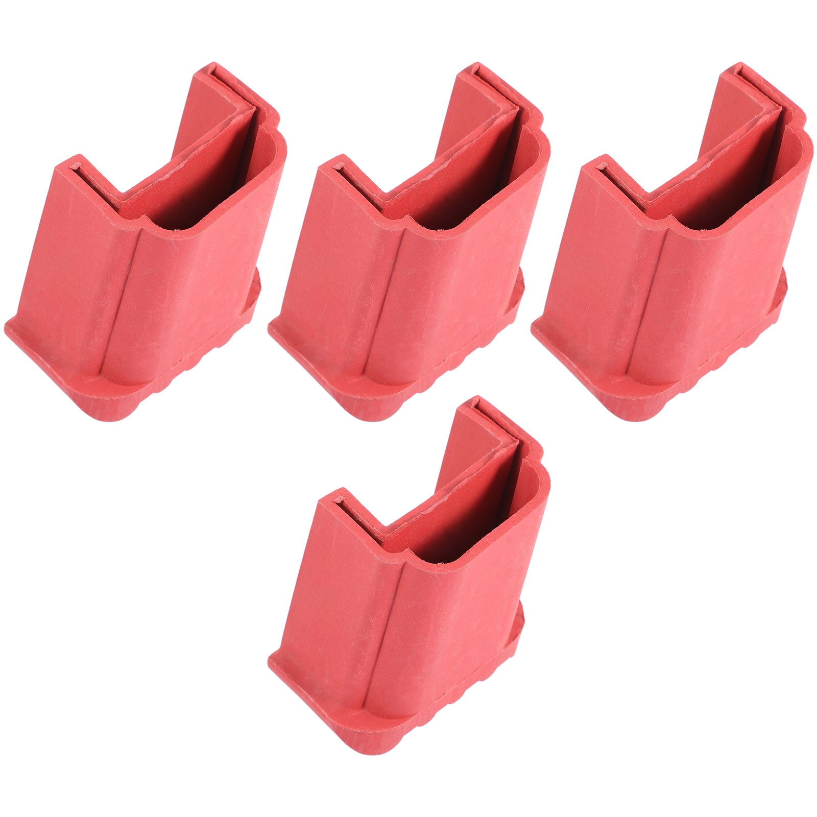 4 Pcs Door Stopper Security Bar Ladder End Feet Covers Floor Protectors ...